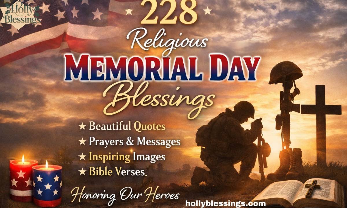 228 Religious Memorial Day Blessings: Beautiful Quotes, Prayers