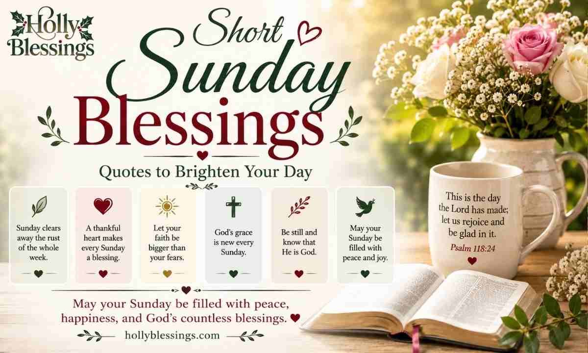 150+ Sunday Blessings Images with Quotes, Prayers and Bible Verses